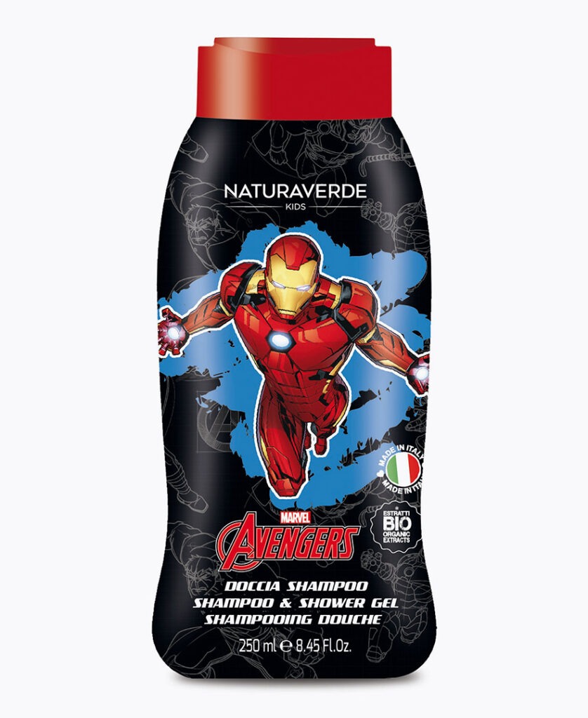 AVENGERS SHOWER SHAMPOO - NATURAVERDE