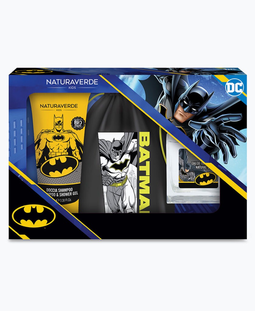 BATMAN GIFT SET BACKPACK - NATURAVERDE