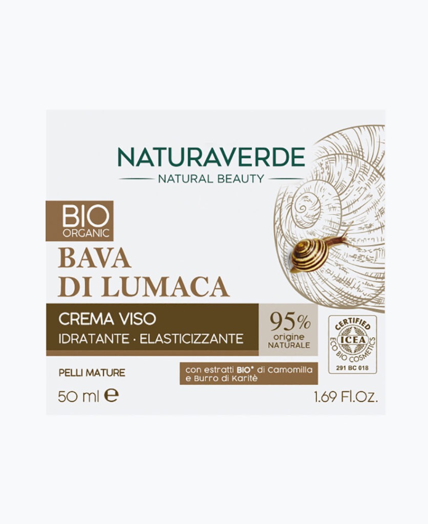 CREMA VISO IDRATANTE BAVA DI LUMACA - NATURAVERDE